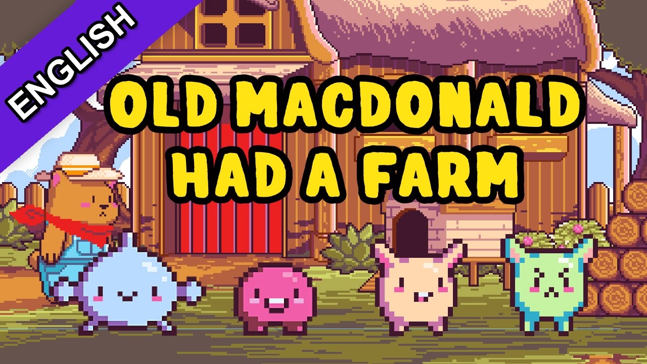 8 Bits Kids Songs 2017 | Old MacDonald Had A Farm | Bibitsku Songs For ...