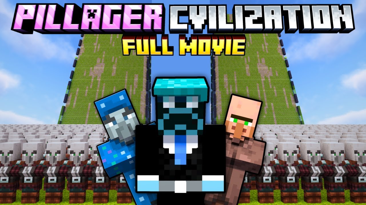 The ULTIMATE Minecraft PILLAGER CIVILIZATION MOVIE - YouTube