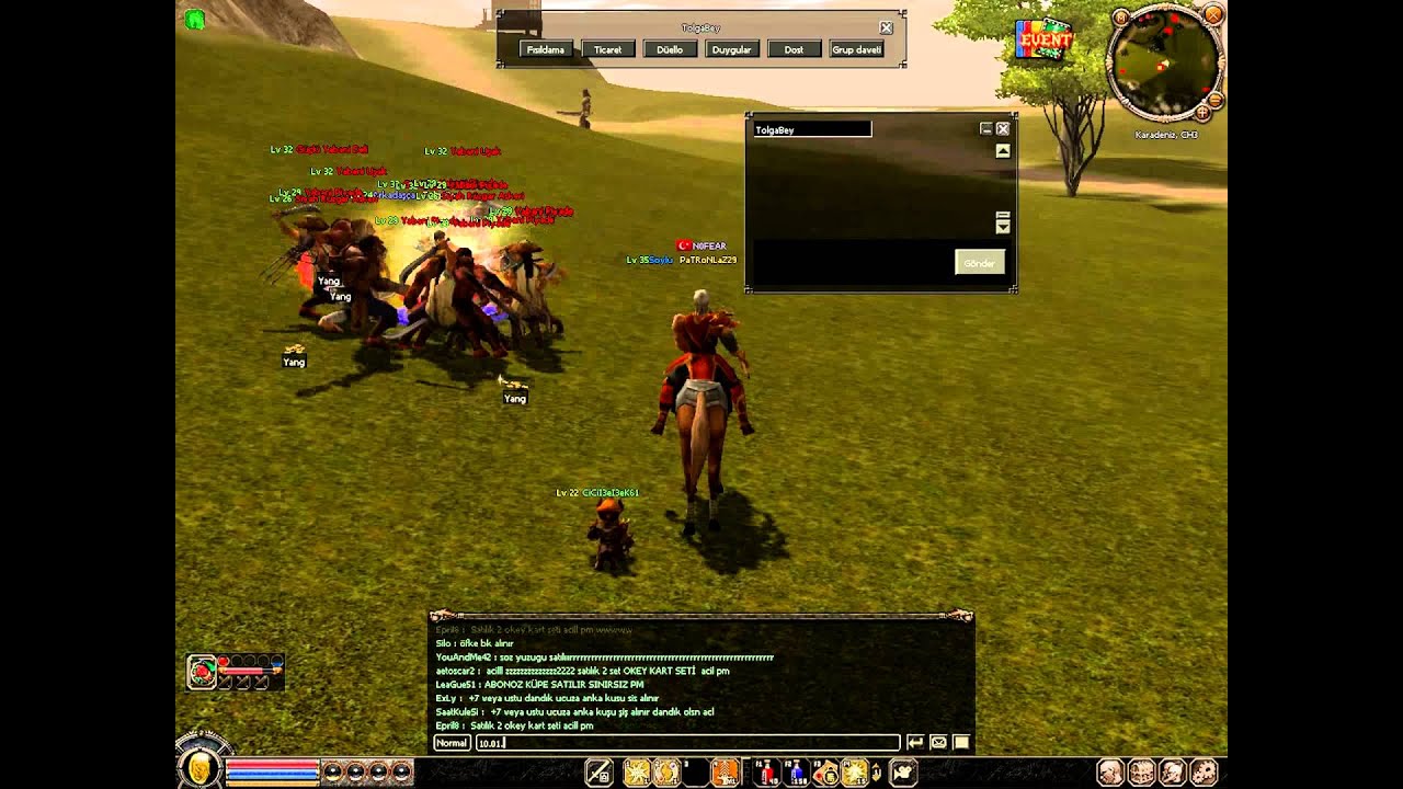 Metin2 KARADENİZ Hack 38 - YouTube