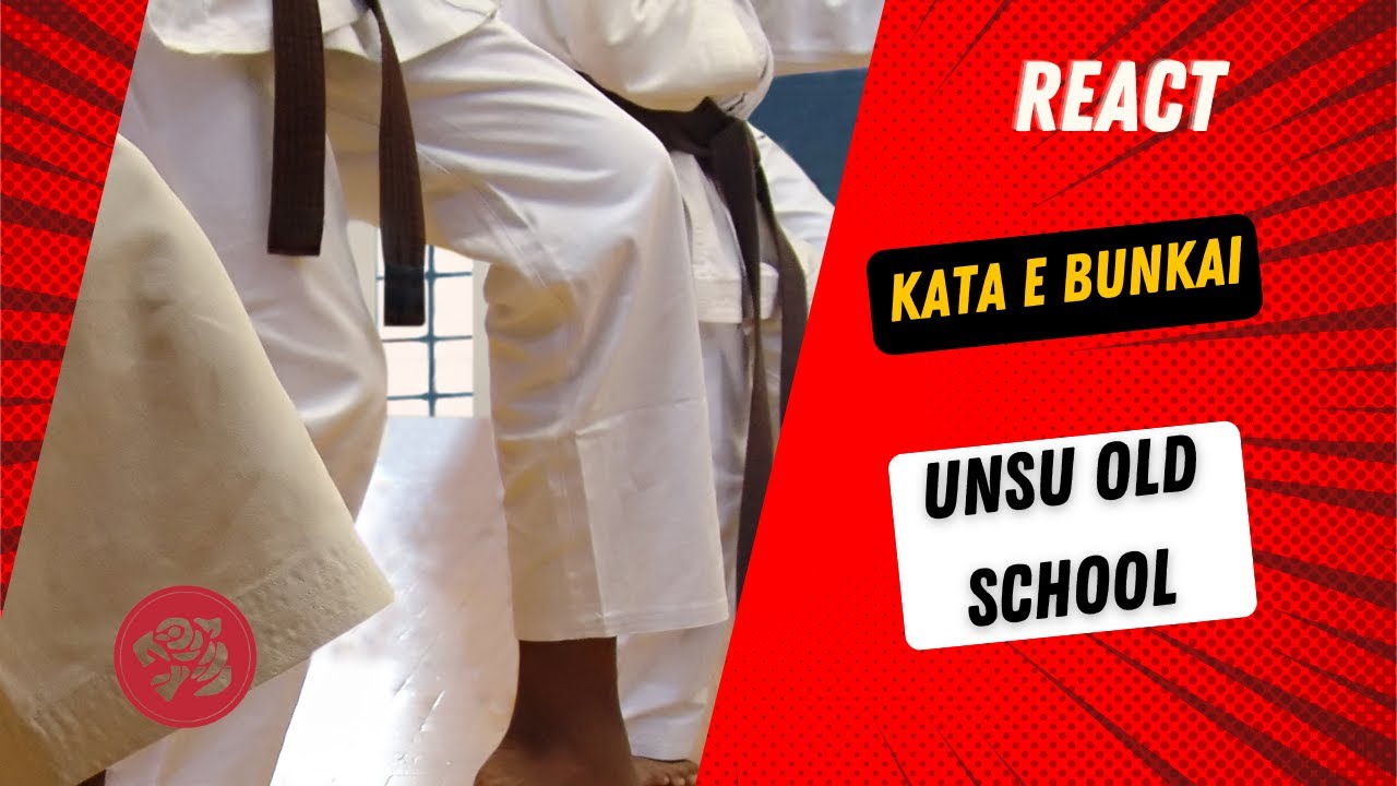 REACT - Kata Unsu - Old School Karate - Vitor Reage - YouTube