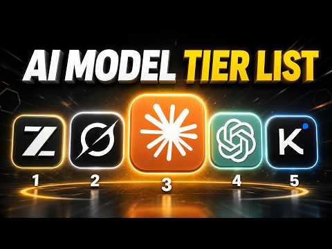Ranking Top LATEST AI Models (Tier List)