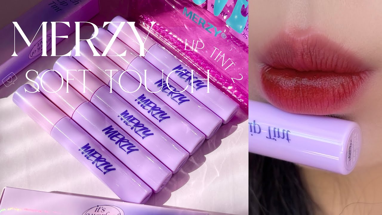 Swatch & review | MERZY Soft Touch Lip Tint 2 | không khô môi, son siêu ...