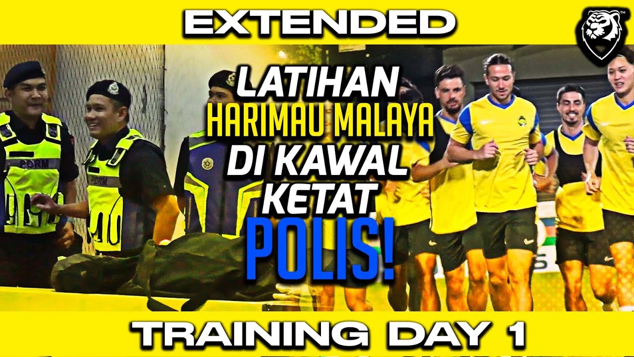Polis hadir! Latihan pasukan Harimau Malaya dikawal ketat oleh PDRM ...