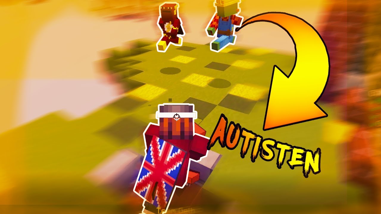 3 AUTISTEN in BEDWARS | Bedwars | leDXTR [DISLIKEBOTTED] - YouTube