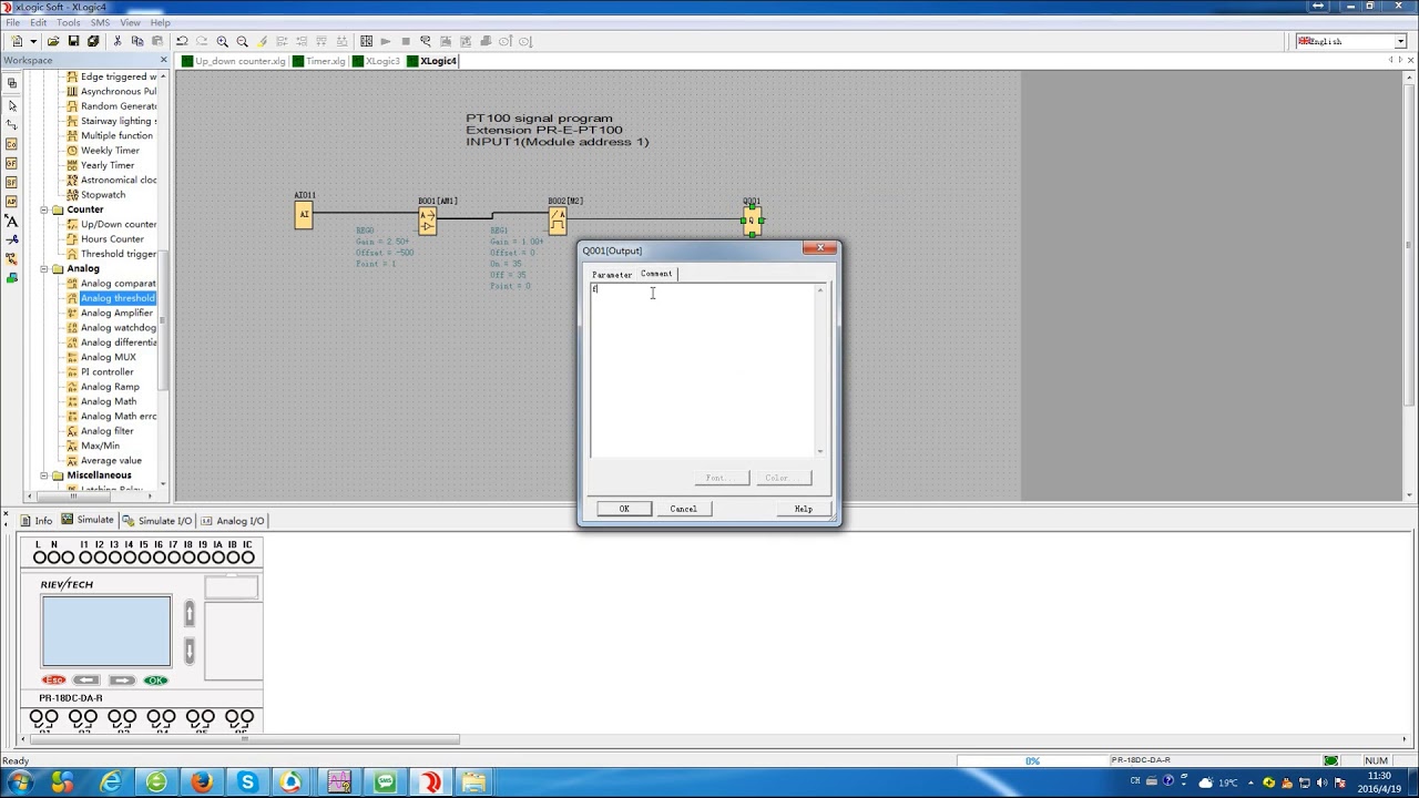 How to program for PT100 input - YouTube