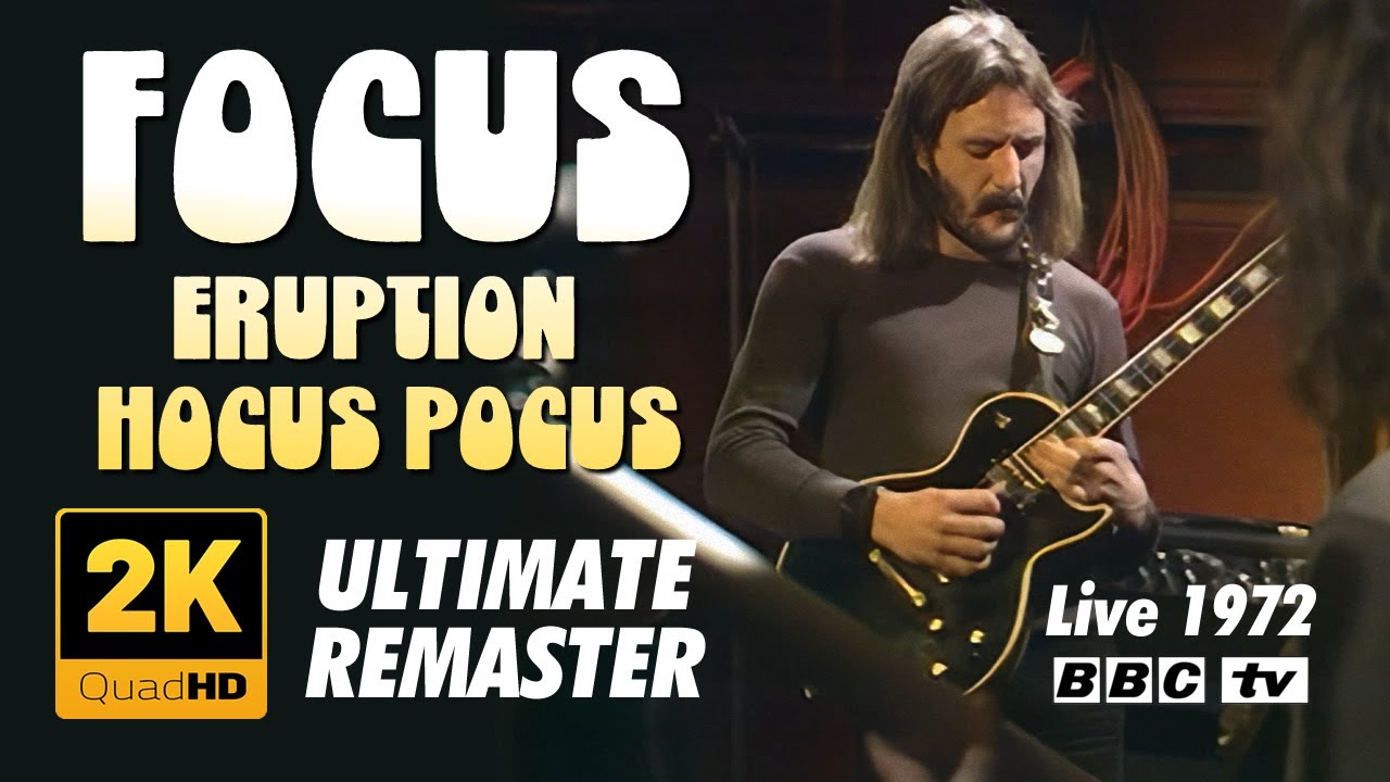 Focus - Eruption / Hocus Pocus (Take 1) - BBC The Old Grey Whistle Test ...