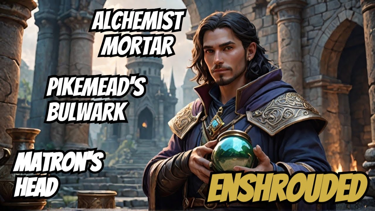 Enshrouded EP18 Noble's costume location, alchemist Mortar, Matron head ...