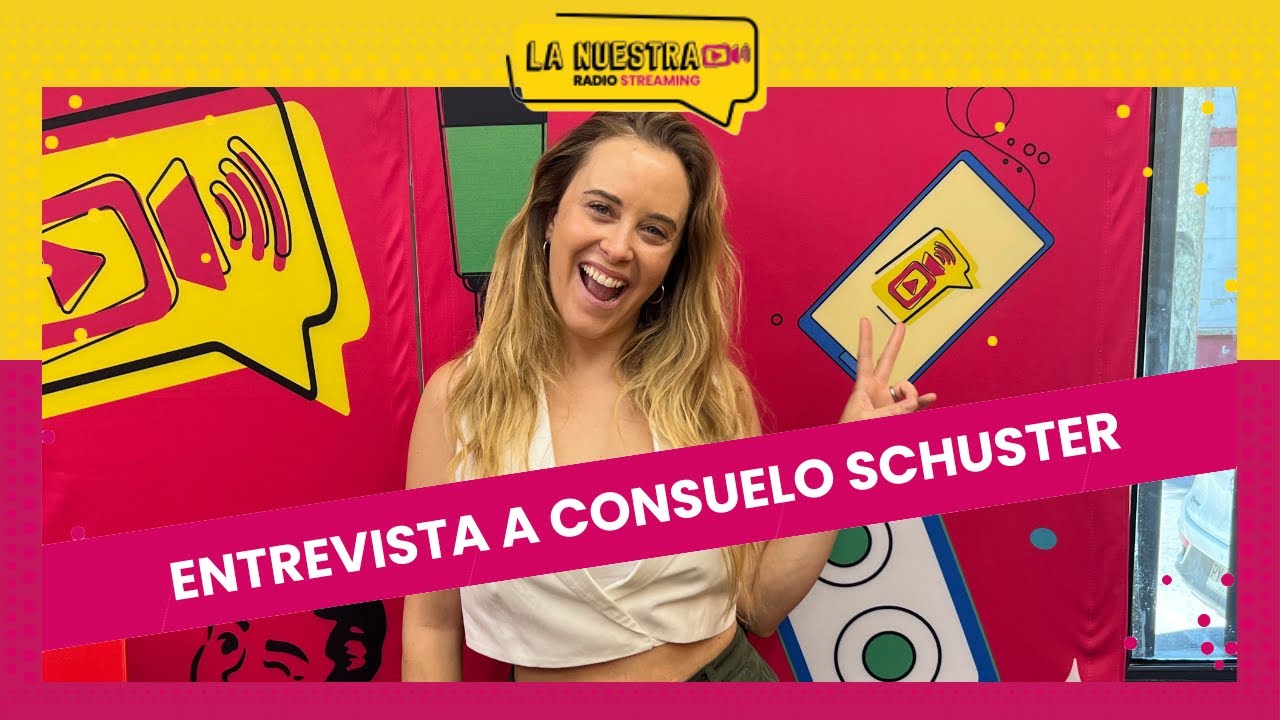 Consuelo Schuster se lució cantando en vivo en La Nuestra - YouTube