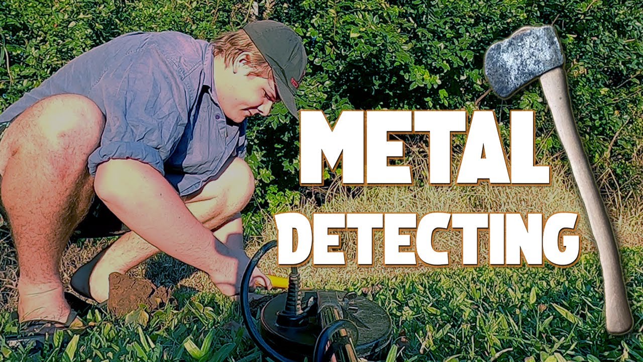 Metal Detecting - WW2 Site & Rusty Axe Head Restoration - YouTube