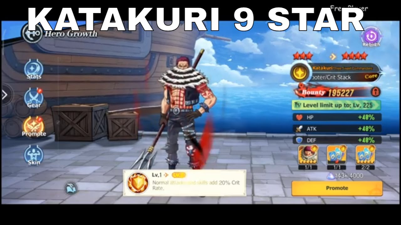 Three Sweet Commanders KATAKURI 9 Star | New World: Vigour Voyage | One ...