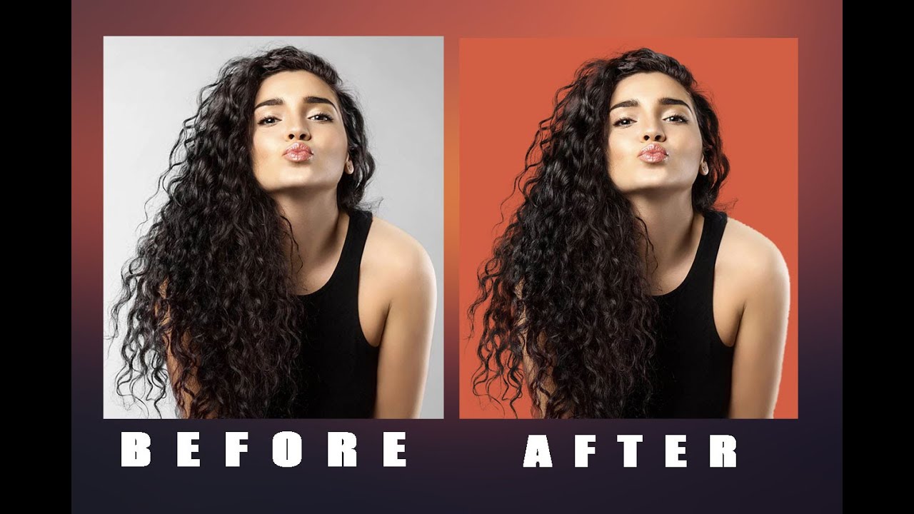 Adobe Photosho Tutorial |Cut Out Hair 2 MINUTES Photoshop Tutorial 2020 ...