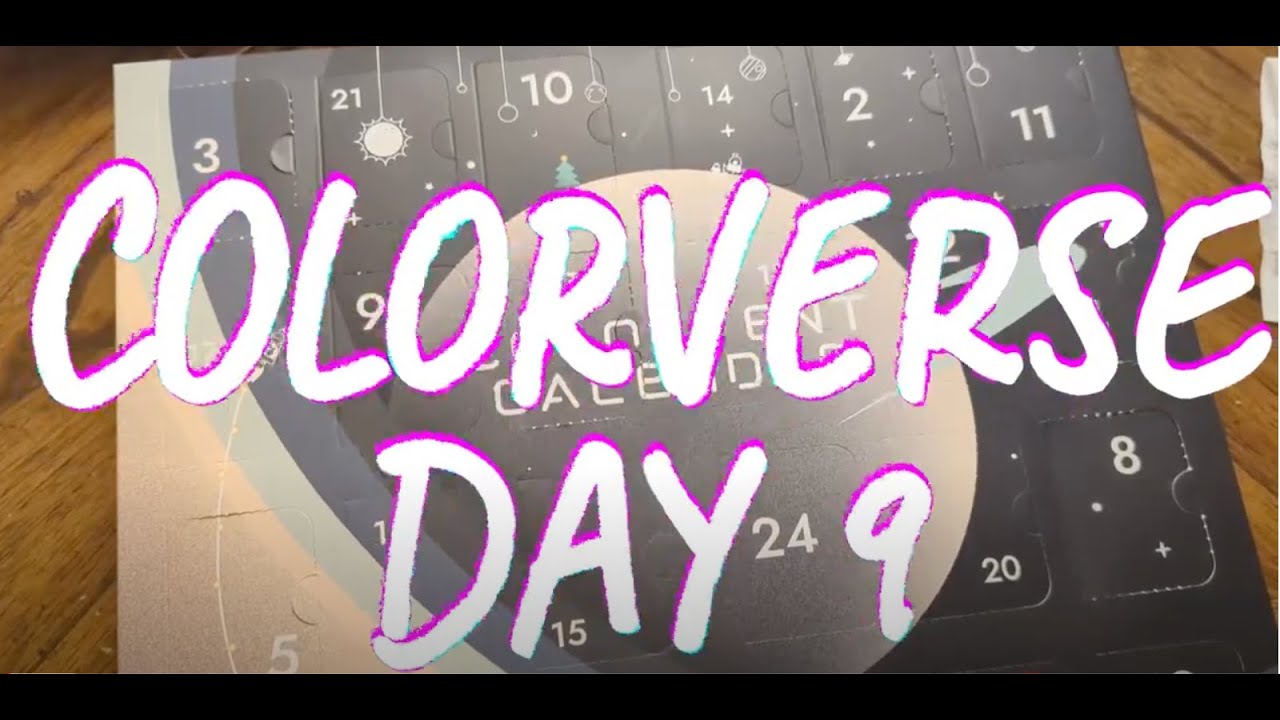 Colorverse Colorvent Advent 2024 - Day 9 - YouTube