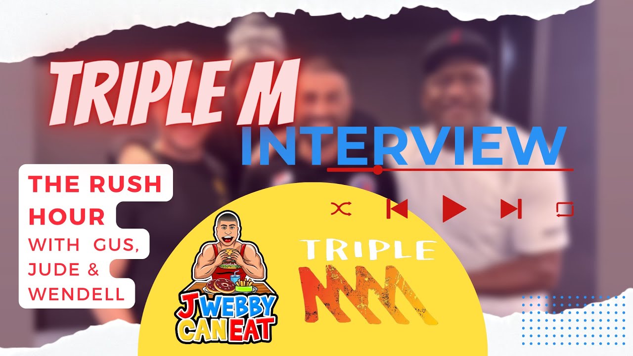 J WEBBY x TRIPLE M - The Rush Hour with Gus, Jude & Wendell - YouTube