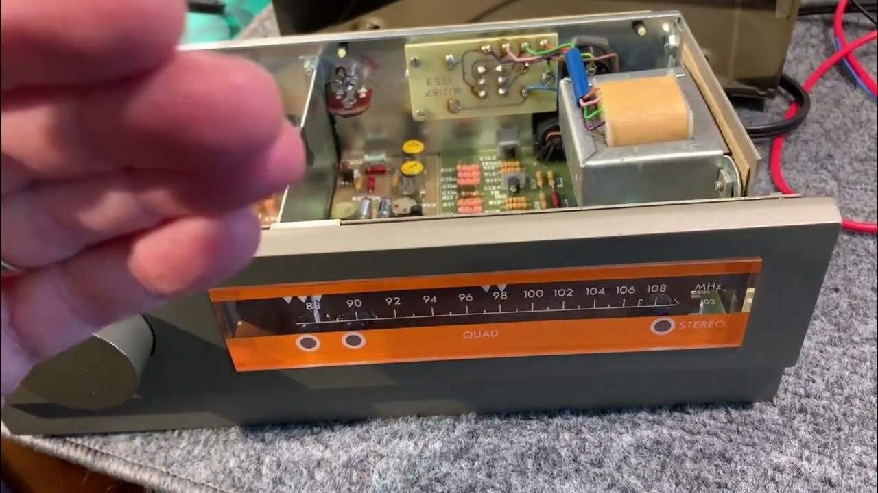 QUAD FM3 Tuner - Repair and Demo - YouTube