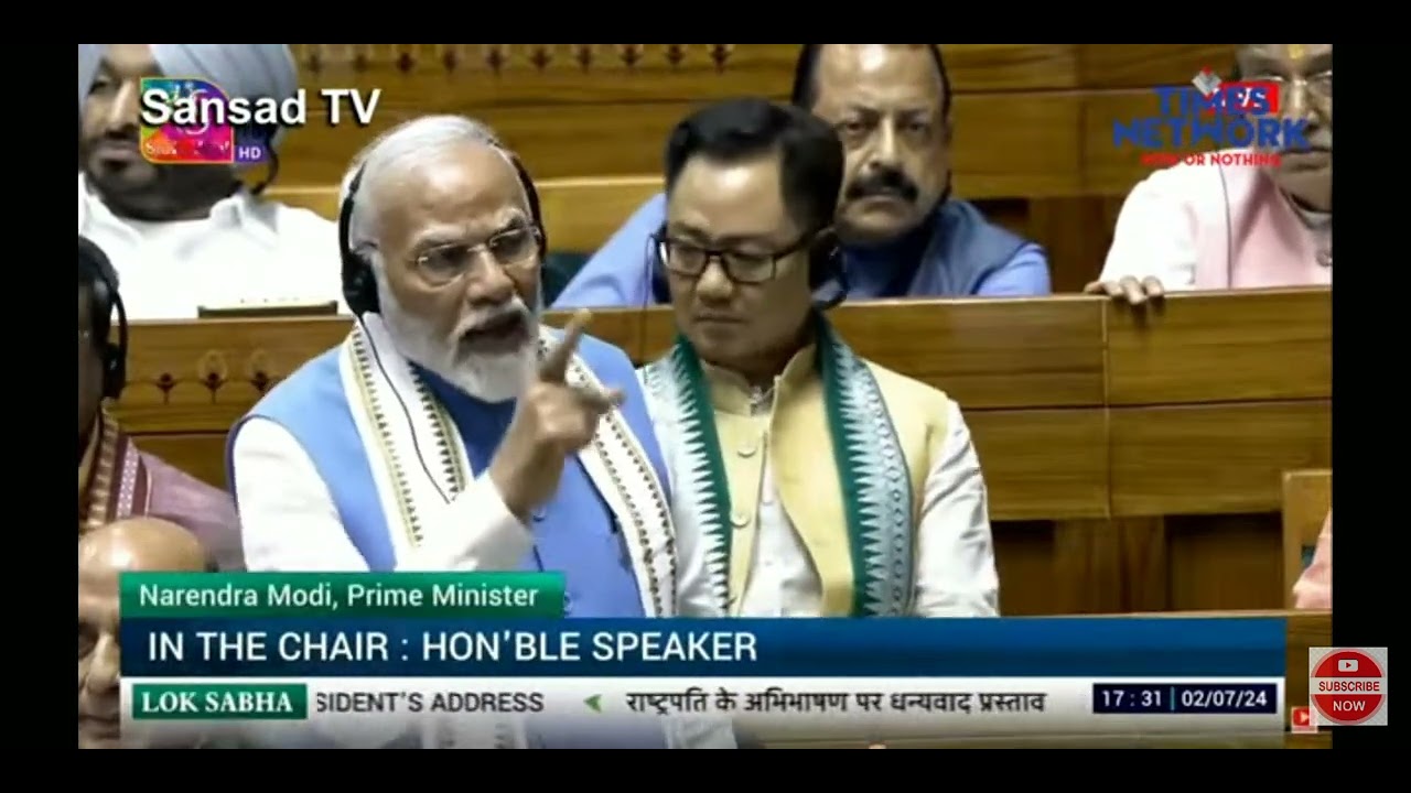 lok sabha 2024 #modiji speech #shortsreels - YouTube