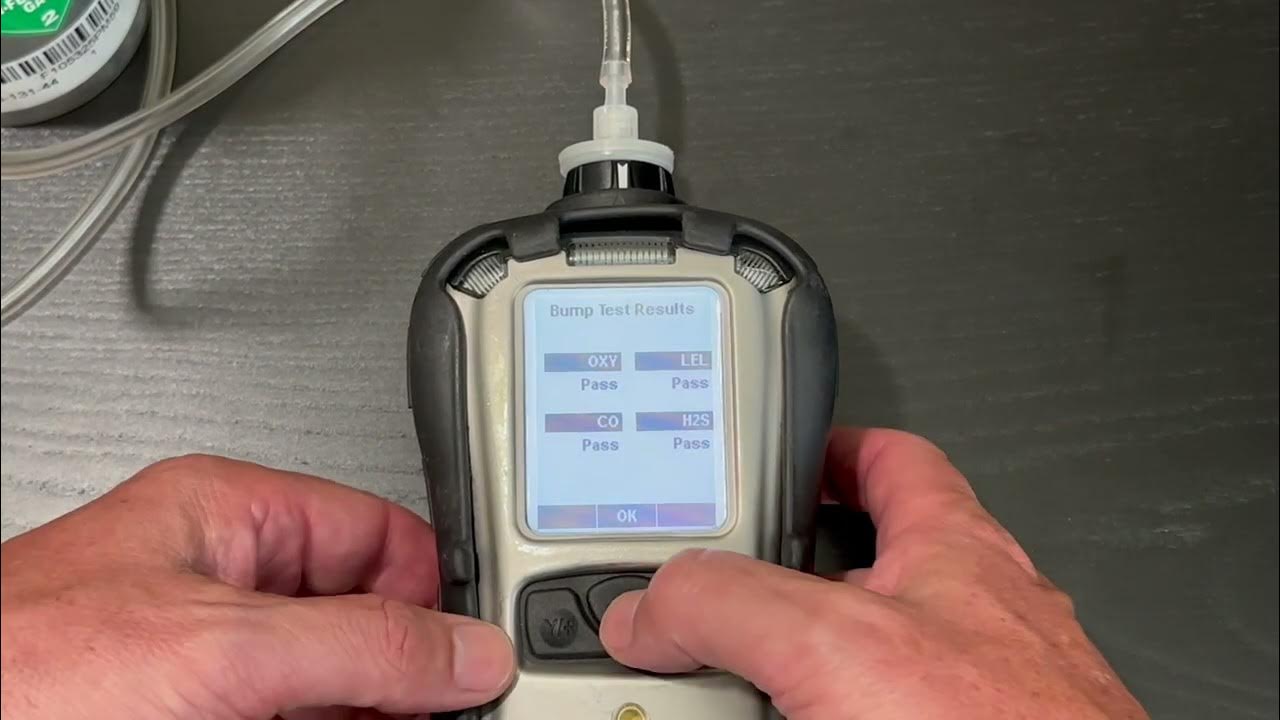 MultiRAE Pro - Short Cut to Documented Bump Test - YouTube