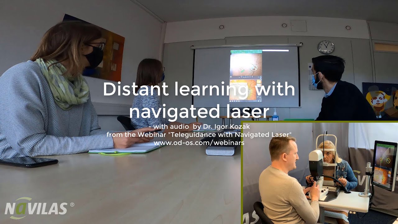 Distant Learning of Retinal Laser Photocoagulation with Navilas® - YouTube