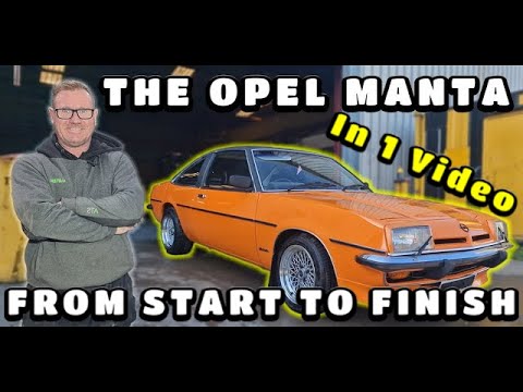 Opel Manta full restoration in One Video