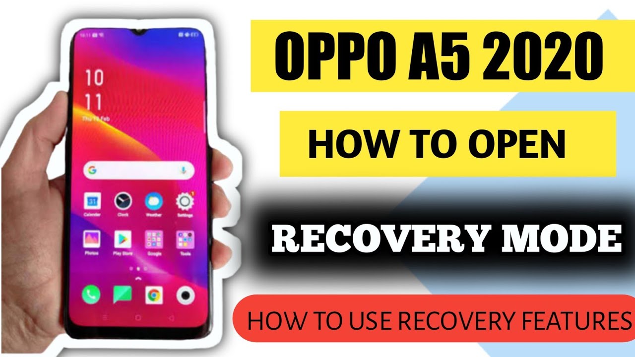Oppo A5 2020 How To Open Recovery mode - YouTube