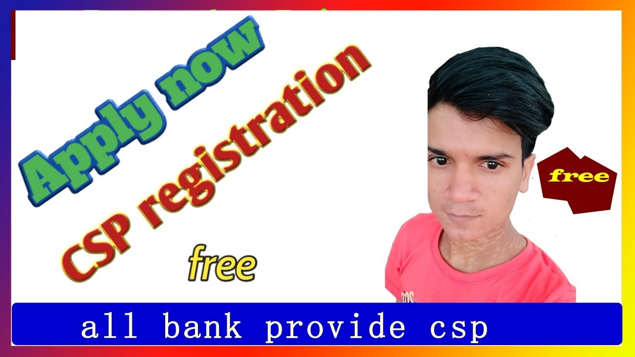 CSP registration 2020 || full video || grahak seva kendra|| customer ...