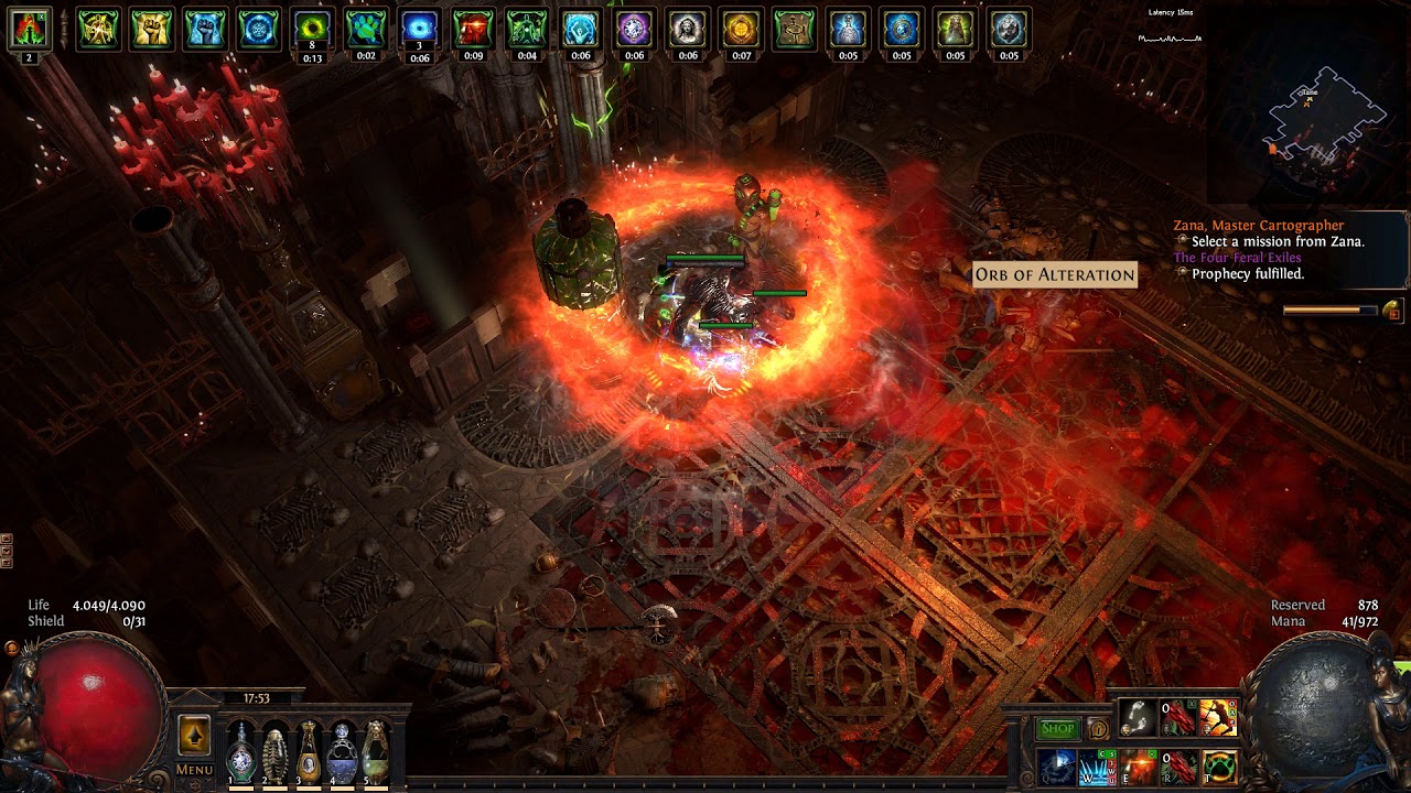 Path Of Exile | SkInS Ice Crash - T16 Metamorph - Just testing :) - YouTube