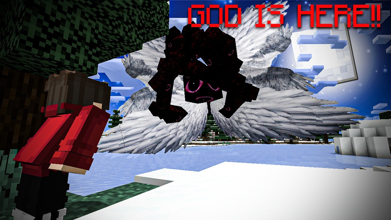 Minecraft's Newest Mod is Insane... The God - YouTube