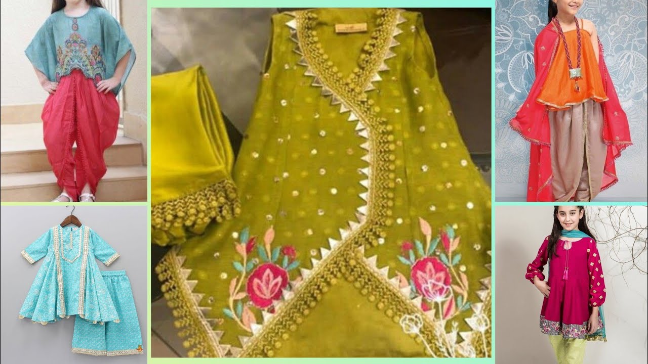High Class Fashion for little girls favourite dresses latest different ...