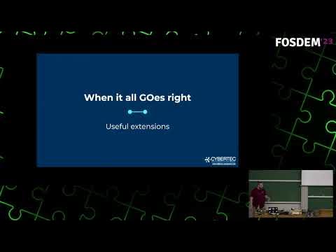 Go & PostgreSQL: FOSDEM 2023 talk by Pavlo Golub - YouTube