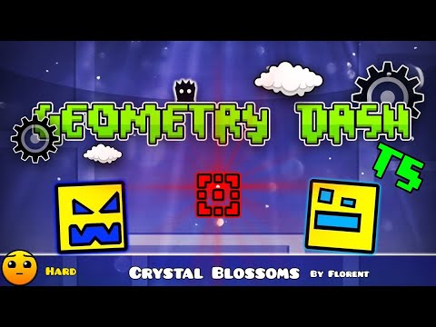 QUE NIVEL MÁS BRILLANTE | Geometry Dash - Crystal Blossoms by Florent ...