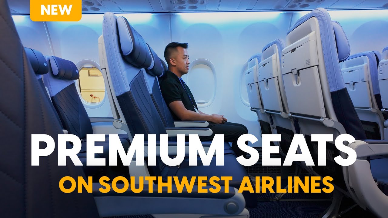 Inside Look of Southwest Airlines Future Cabin and Seats - YouTube