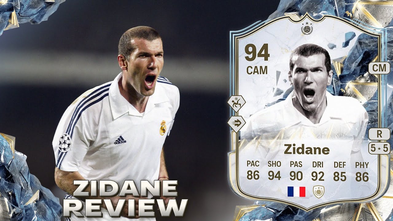 ESTA CARTA NO TIENE SENTIDO 🤯 94 ZIDANE FC 25 ICONO ERAS DEL TOTY 2002 ...