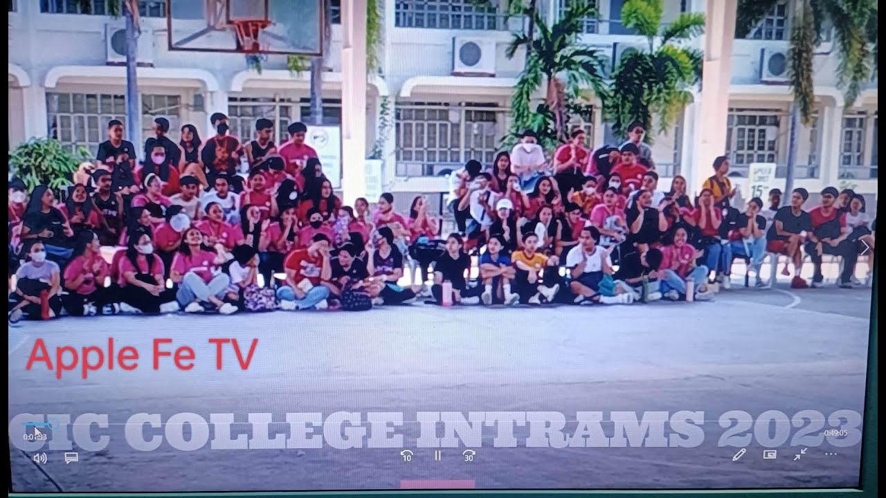CIC COLLEGE INTRAMS 2023 Dancesport and Hiphop - YouTube