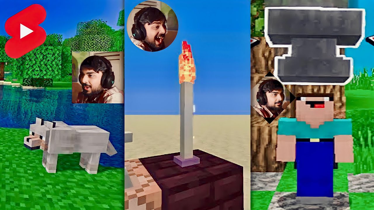 Minecraft Mutahar Laugh Meme Compilation by Pride #shorts - YouTube