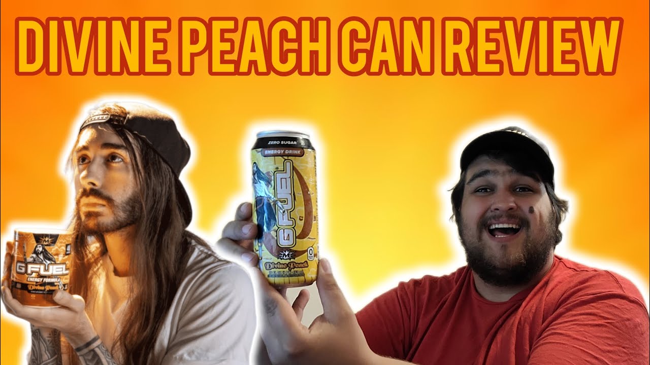 GFUEL "DIVINE PEACH" RTD CAN TASTE TEST & REVIEW - YouTube
