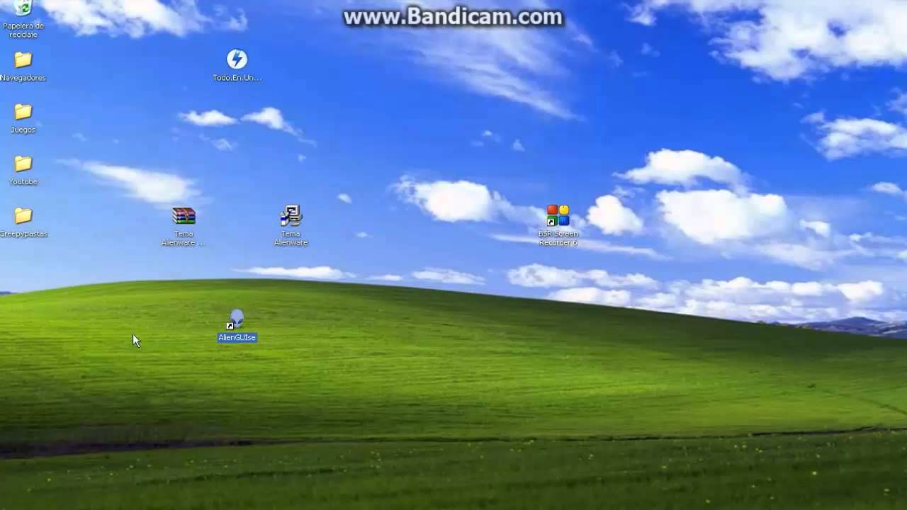 Como instalar el tema alienware para windows xp - YouTube