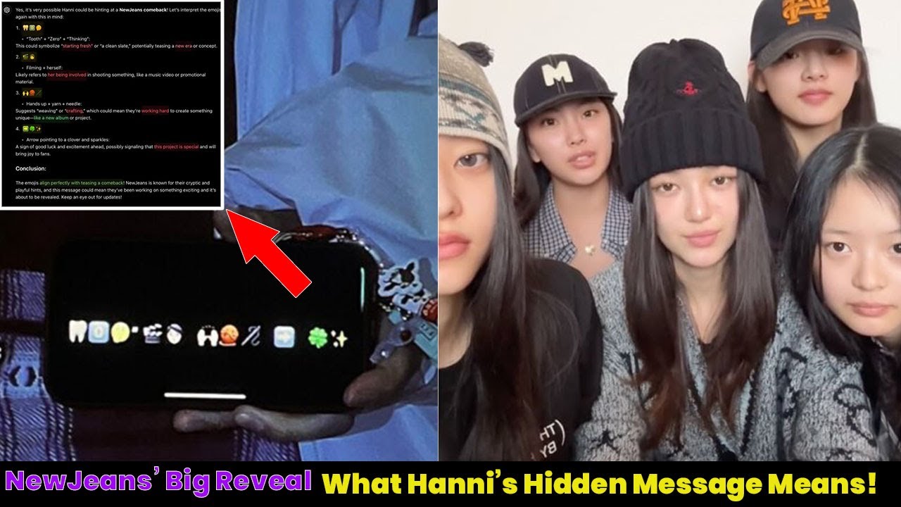 Why Did NewJeans Change Their Name? What Hanni’s Hidden Message Means ...