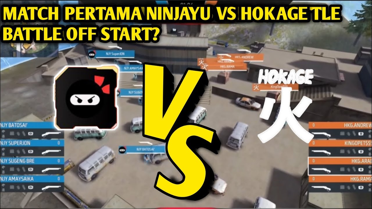 MATCH PERTAMA NINJAYU VS HOKAGE! KOMBO MAUT SUPERJON DAN AMAY 😱 ...