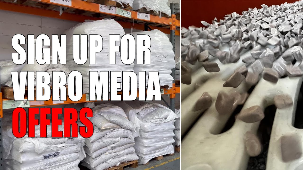 Sign up for vibratory media offers - YouTube