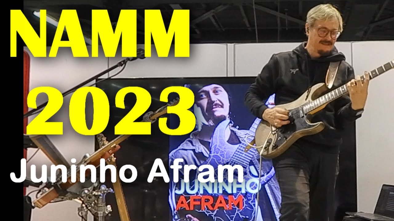 NAMM 2023 - Juninho Afram - YouTube