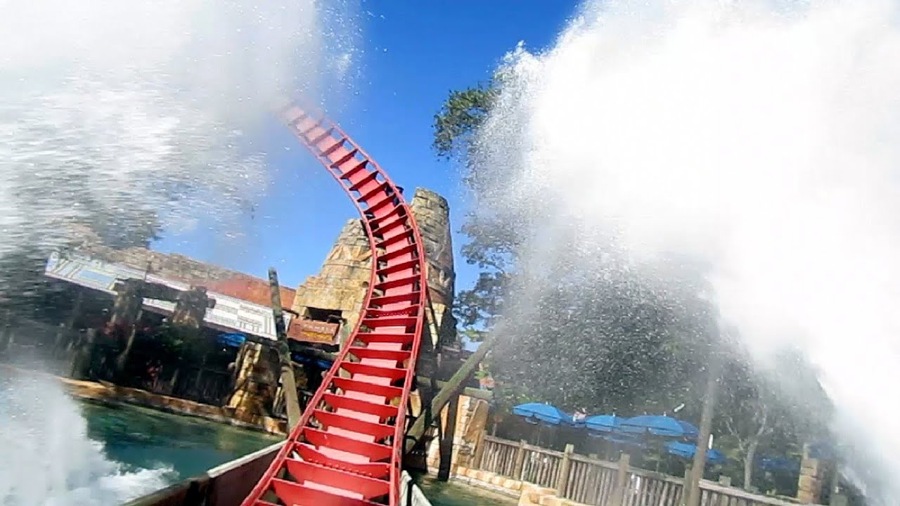 SheiKra back seat on-ride backwards HD POV Busch Gardens Tampa - YouTube