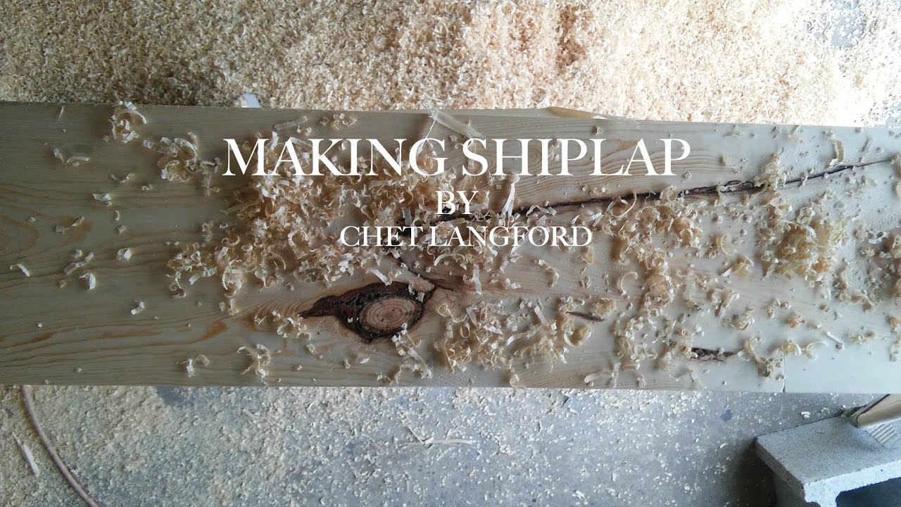 Making shiplap diy - YouTube