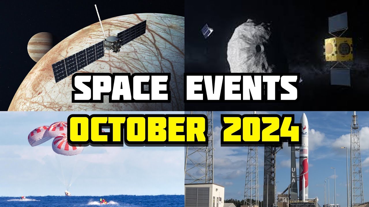 Surveying Asteroids and Europa | Space Events: October 2024 - YouTube