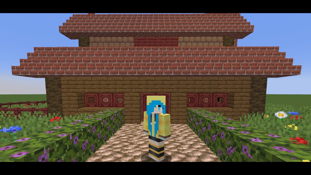 Minecraft (T)Icy Builds I Mayors house! I Village Build [Part 1 of ...