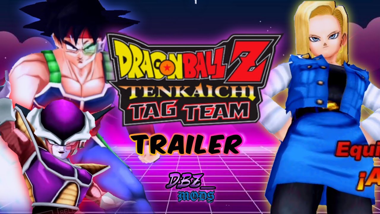 Trailer DBZ TTT Mod Remaster Para PSP #dbz_mods - YouTube
