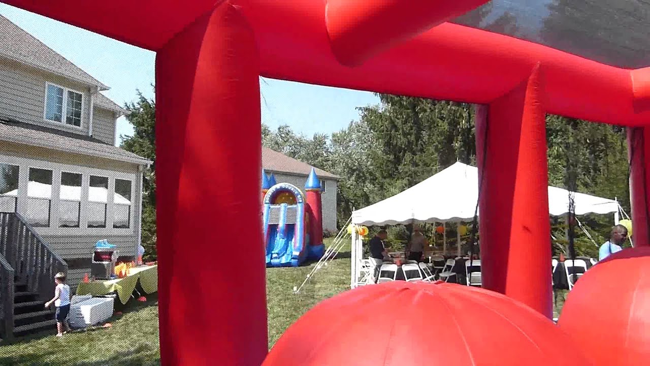 Big Red Balls Video - Party Rental Game in Chicago, Illinois - YouTube