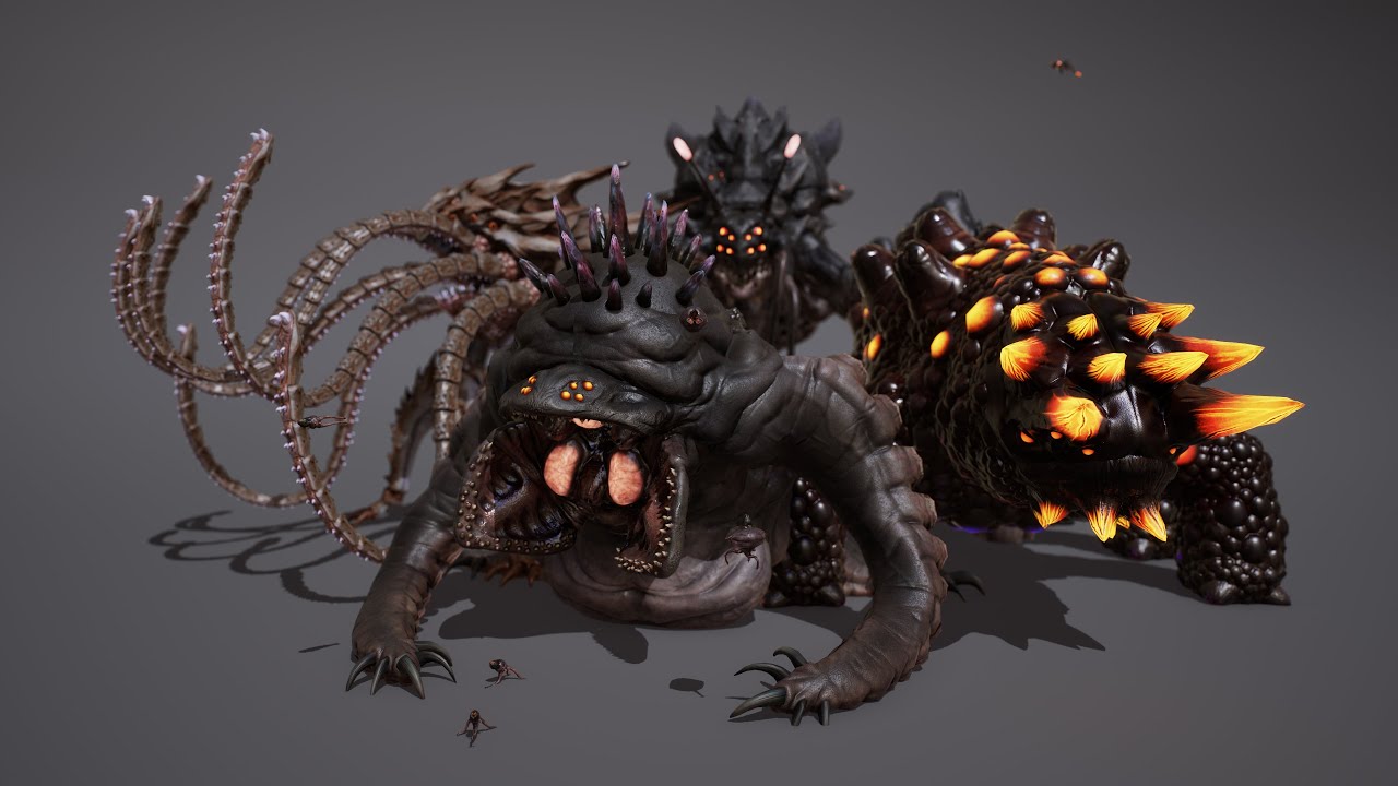 Sci Fi Bosses Vol1 Showcase - YouTube