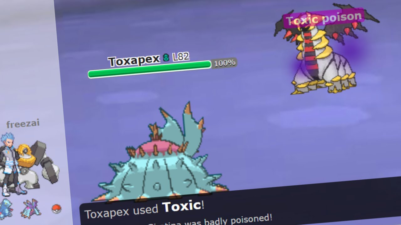 Toxapex Is The Greatest Stall Pokemon in Random Battles - YouTube