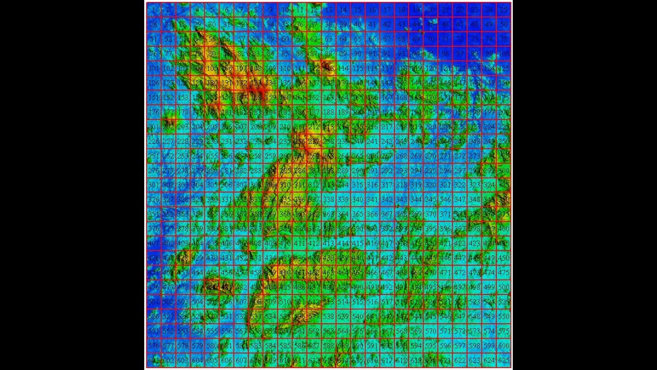 Automatic Create Map Sheet in Global Mapper - YouTube