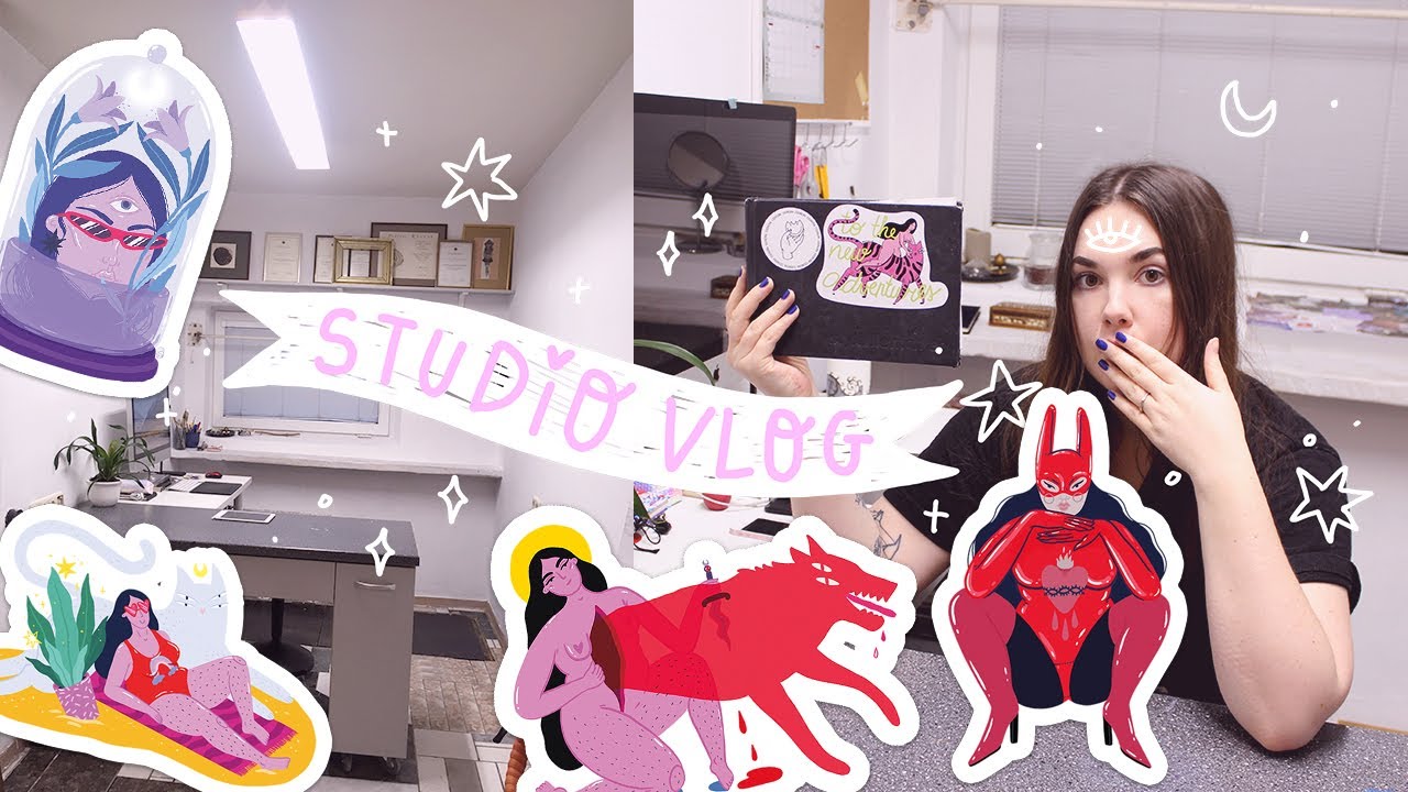 January ♥︎ MY FIRST VIDEO VLOG ♥︎ making stickers ♥︎ what is new / what ...