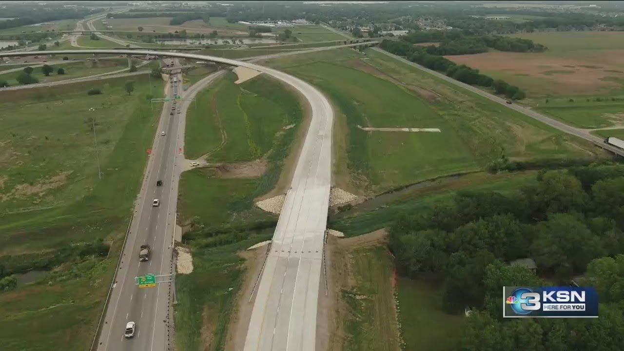 Long-awaited new I-135 ramp to open in north Wichita - YouTube